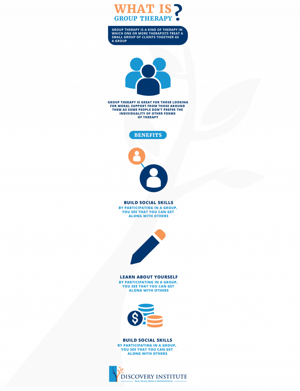 Common Addiction Group Topics - The Discovery Institute of New Jersey